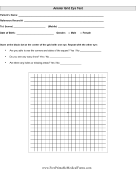 Amsler Grid Eye Test Chart – CodeToolz Managed Care Contract Services