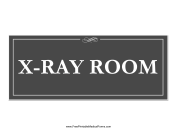 X-Ray Room Sign – CodeToolz Managed Care Contract Services